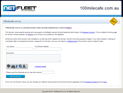 Domain Parking - Netfleet